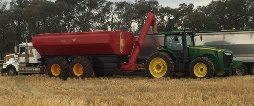 Launch of new designed 30 ton Grain Buggy | White Industries